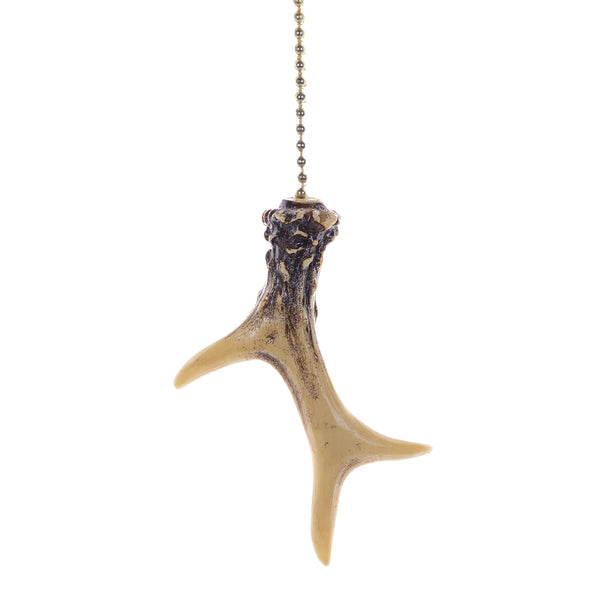 Pine Ridge Antler Fan Pull - Pull Chains For Ceiling Fans And Lights,